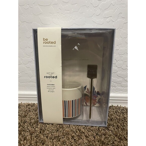 Other | Be Rooted Gift Set Includes Planter Pot And Journal Brand New ...